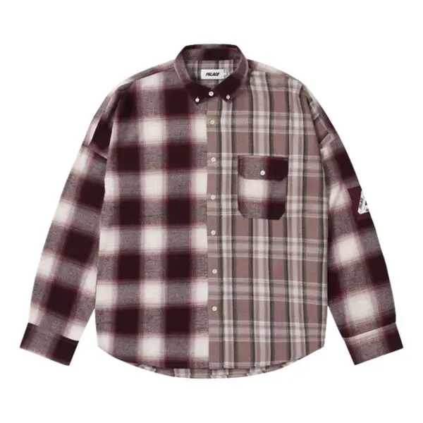 PALACE Ss26 Patchy Flannel Shirt