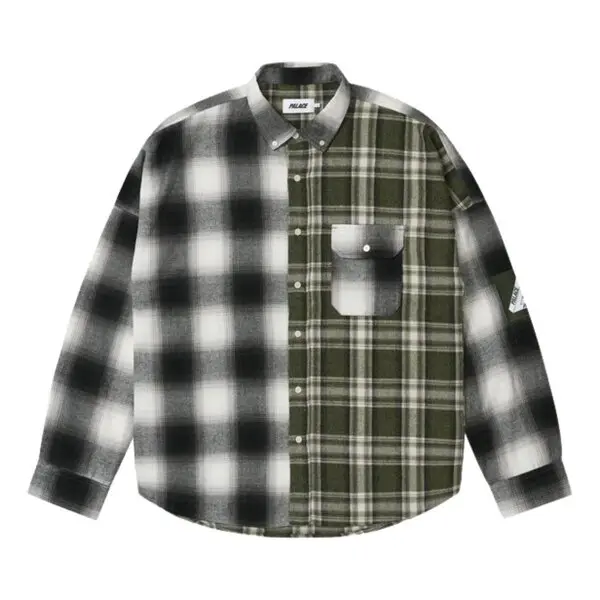 PALACE Ss26 Patchy Flannel Shirt