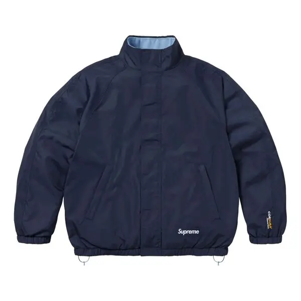 Supreme Polartec Reversible Track Jacket - Navy