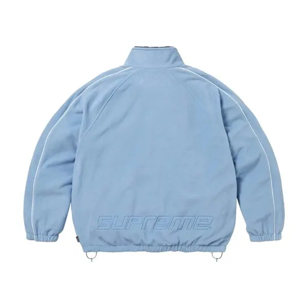 Supreme Polartec Reversible Track Jacket - Navy