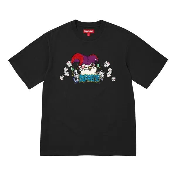 Supreme Aoi Jester Short-sleeve T-shirt - Black