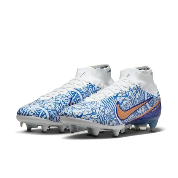 Nike Mercurial Superfly 9 Elite Cr7 Sg Pro Ac 'azulejo' Soccer Cleats