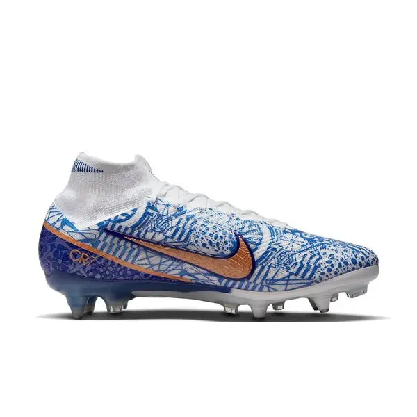Nike Mercurial Superfly 9 Elite Cr7 Sg Pro Ac 'azulejo' Soccer Cleats