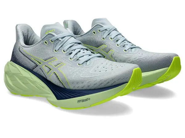 Asics Novablast 4 Lite-show Athletic Sneakers - Grey/green