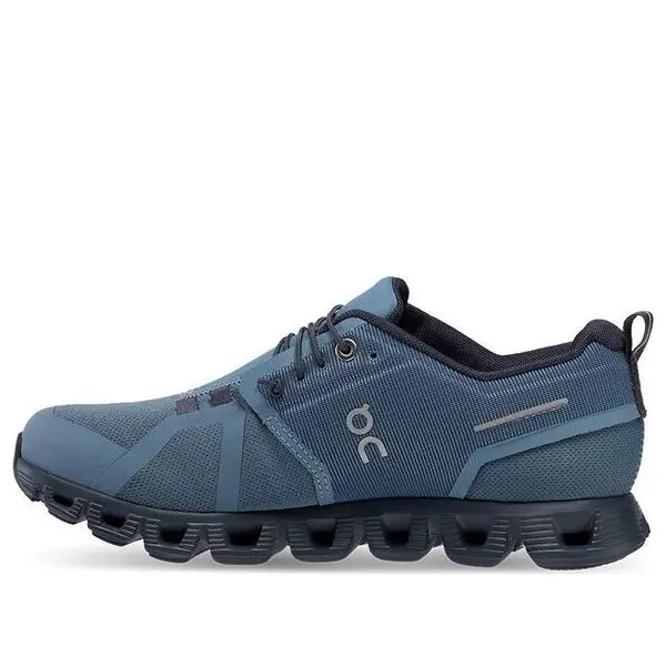 On Cloud Waterproof - Metal/navy