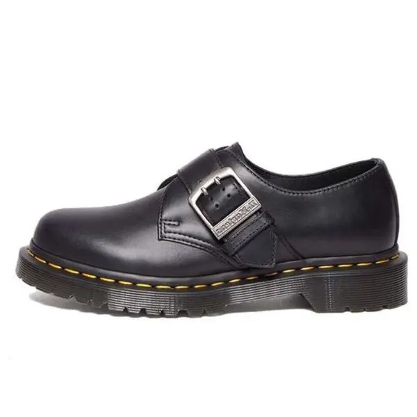 Dr. Martens 1461 Buckle Oxford Shoes - Black
