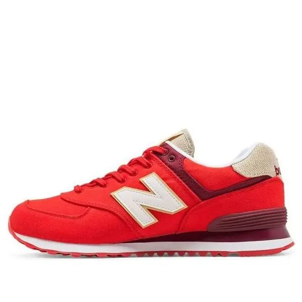 NEW BALANCE 574 Retro Surf Sneakers - Red