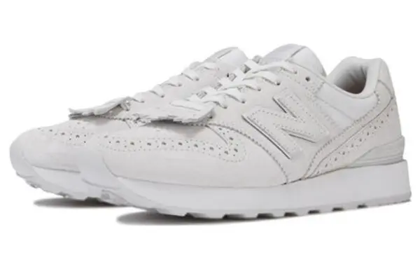 NEW BALANCE 996 V2 Sneakers - White/gold