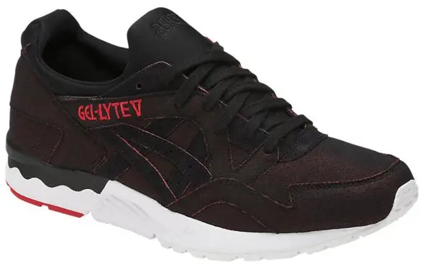Asics Gel Lyte V "japanese Denim" Sneakers - Black/red