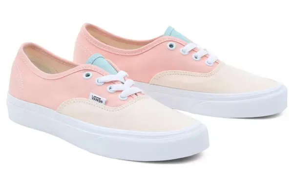 VANS Authentic Pastel Block Sneakers - Multi/true White