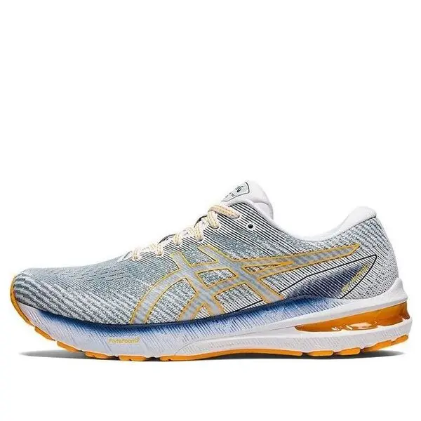 Asics Gt-2000 10 "light Steel Amber" Athletic Sneakers - Grey/yellow
