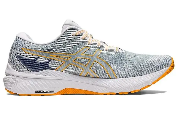 Asics Gt-2000 10 "light Steel Amber" Athletic Sneakers - Grey/yellow