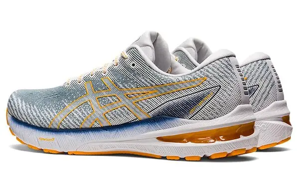 Asics Gt-2000 10 "light Steel Amber" Athletic Sneakers - Grey/yellow