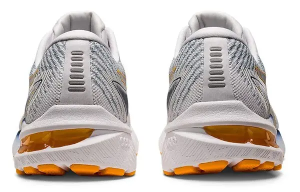 Asics Gt-2000 10 "light Steel Amber" Athletic Sneakers - Grey/yellow