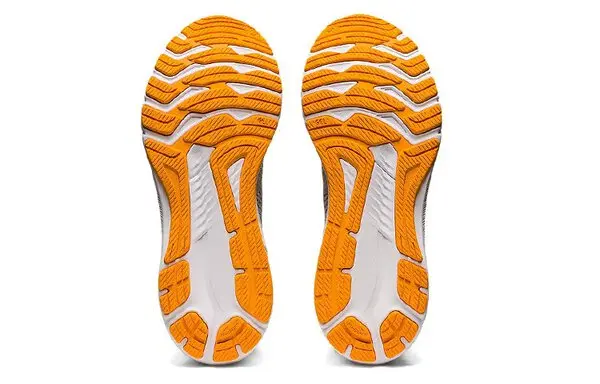 Asics Gt-2000 10 "light Steel Amber" Athletic Sneakers - Grey/yellow