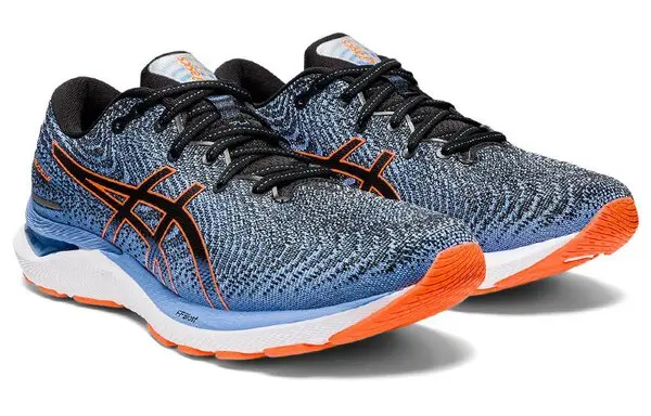 Asics Gel-cumulus 24 Athletic Sneakers - Black/orange/blue