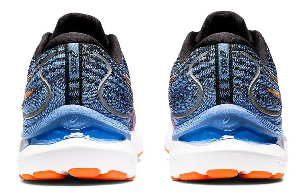 Asics Gel-cumulus 24 Athletic Sneakers - Black/orange/blue