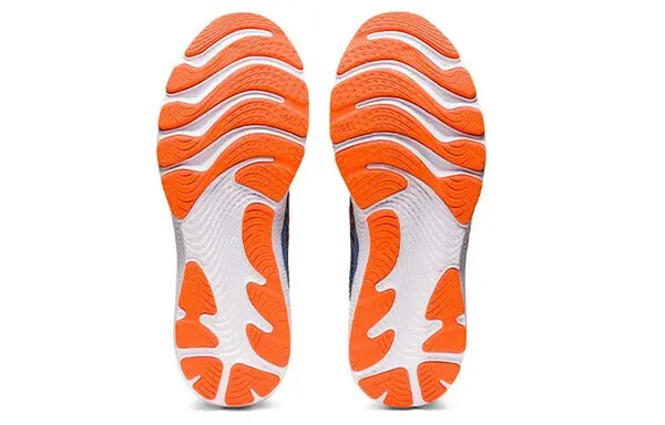Asics Gel-cumulus 24 Athletic Sneakers - Black/orange/blue