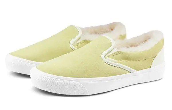 VANS Og Classic Slip-on Lx Pampas Sneakers - White