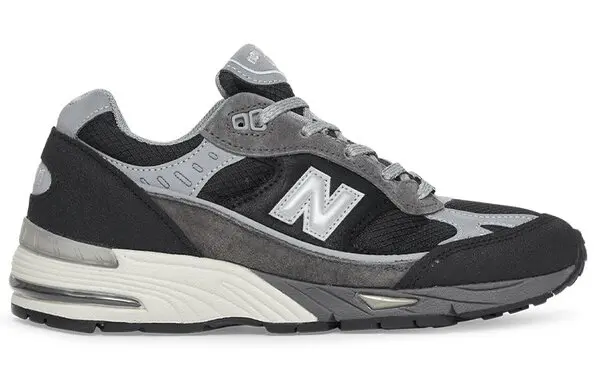 NEW BALANCE X Slam Jam 991 Made In England Shap Store Sneakers - Black/gray