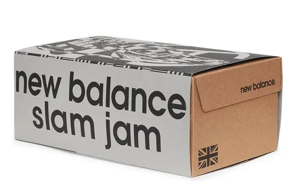 NEW BALANCE X Slam Jam 991 Made In England Shap Store Sneakers - Black/gray