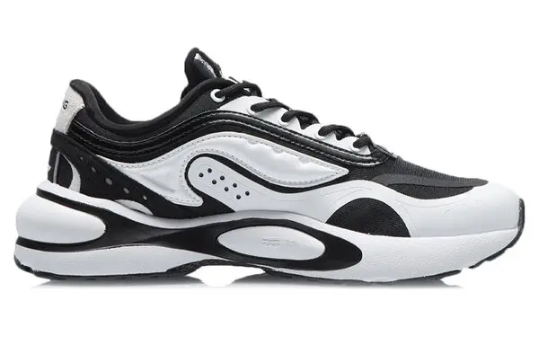 LI-NING V8 "white Black" Sneakers - White/black