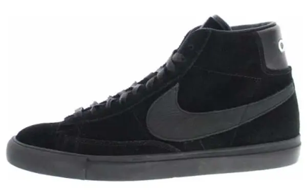 Nike Comme Des Garçons X Blazer High Top Sneakers - Black