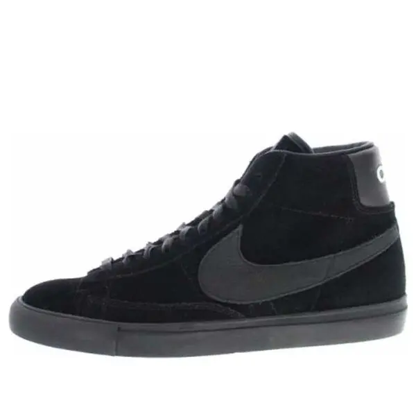 Nike Comme Des Garçons X Blazer High Top Sneakers - Black