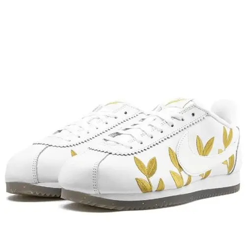 Nike Cortez Ce 'gold Leaves' Sneakers - White