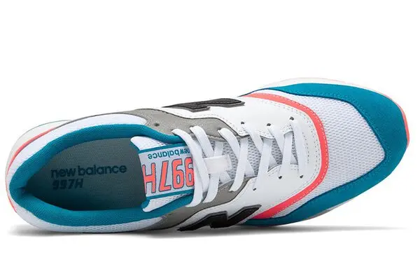 NEW BALANCE 997h Athletic Sneakers - Blue/red