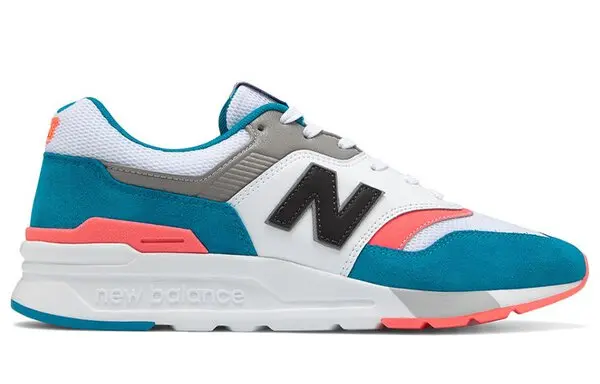 NEW BALANCE 997h Athletic Sneakers - Blue/red