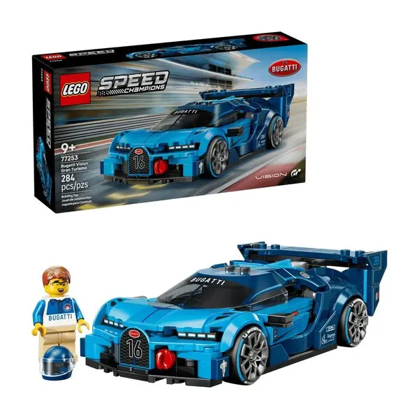 Lego Speed Champions Bugatti Vision Gt Hyper Sports Car - Multi-color