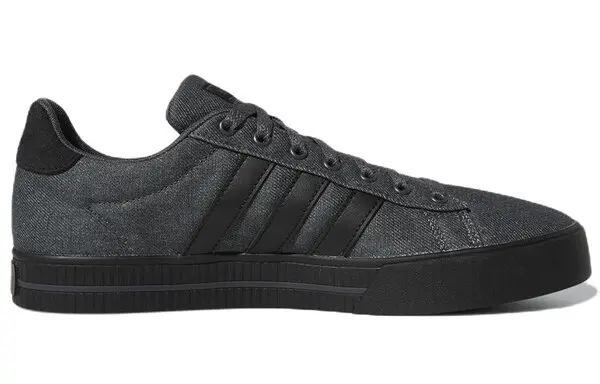 Adidas Daily 3.0 Grey Gum Sneakers - Black