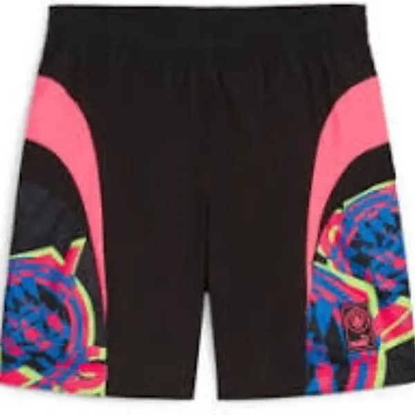 PUMA Manchester City Ftblnrgy Woven Short - Black/multi-color