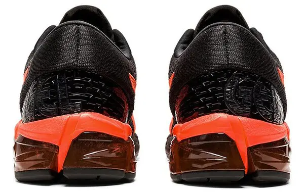 Asics Gel Quantum 180 5 Athletic Sneakers - Black/orange