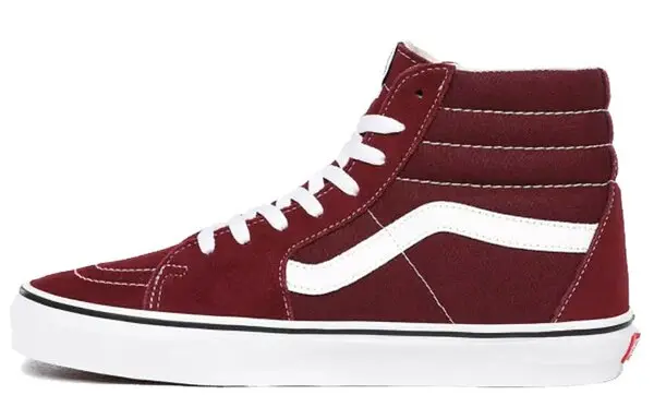 VANS Sk8-hi High Top Sneakers - Red
