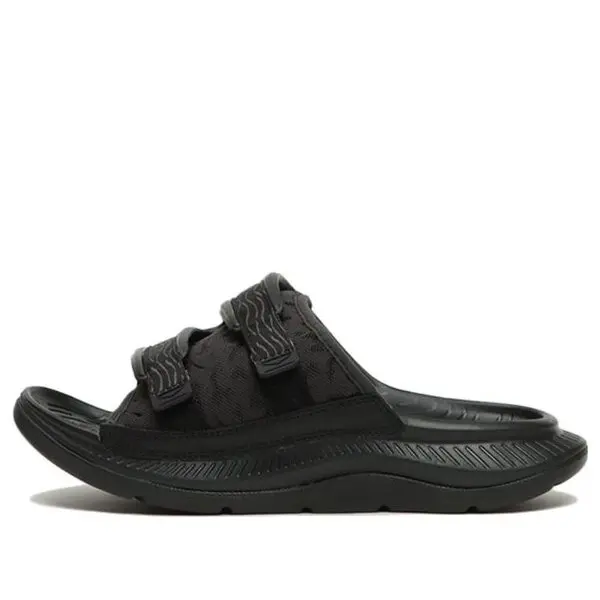 Hoka One One Ora Luxe Slide Sandals - Black