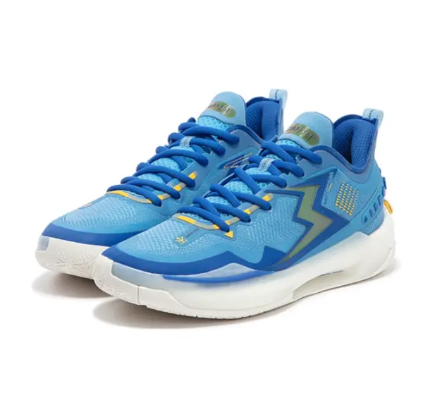 361 DEGREES Big3 5.0 Quick Pro 'prince' Athletic Sneakers - White/blue