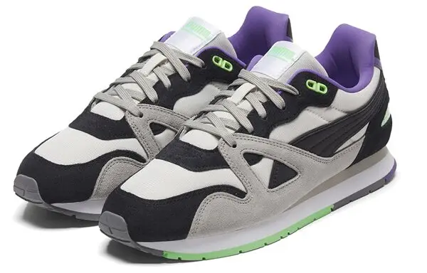 PUMA Mirage Og Lace-up Sneakers - White/black/gray