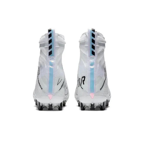 Nike Vapor Untouchable 3 Elite High Top Athletic Cleats - White