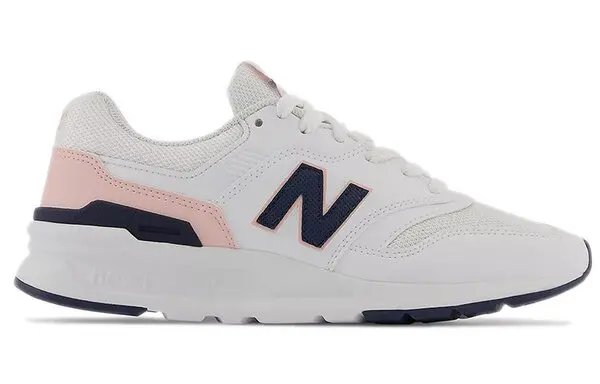 NEW BALANCE 997h Low Top Sneakers - White/pink