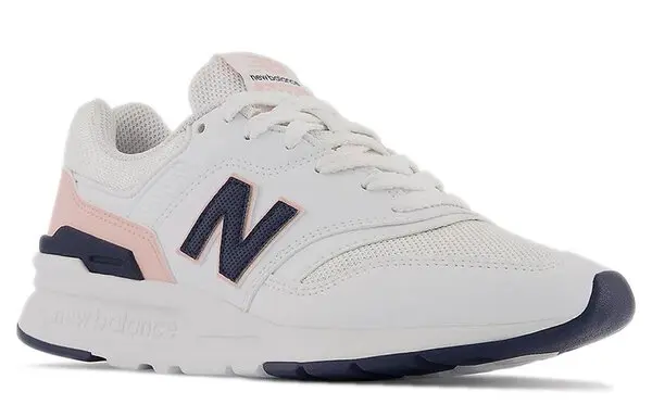 NEW BALANCE 997h Low Top Sneakers - White/pink