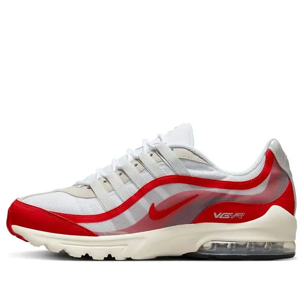 Nike Max Vg-r "white University Red" Sneakers - Red/grey