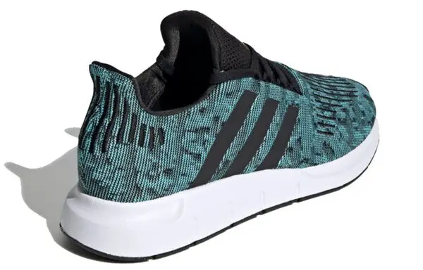 Adidas Swift Run Knit Sneakers - Blue/black