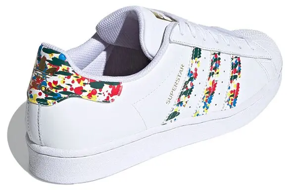Adidas Superstar Low Top Sneakers With Graphic Detailing