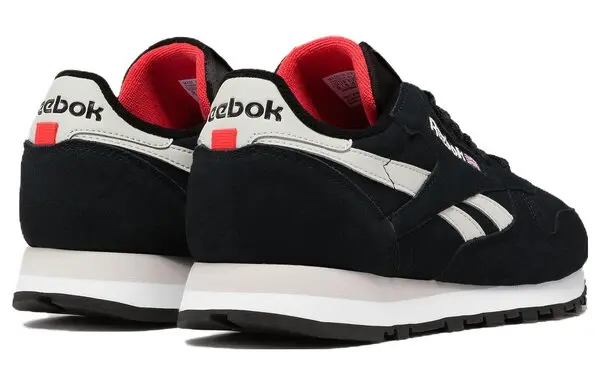 REEBOK Classic Leather Sneakers - Core Black/steely Fog