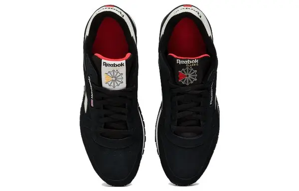 REEBOK Classic Leather Sneakers - Core Black/steely Fog