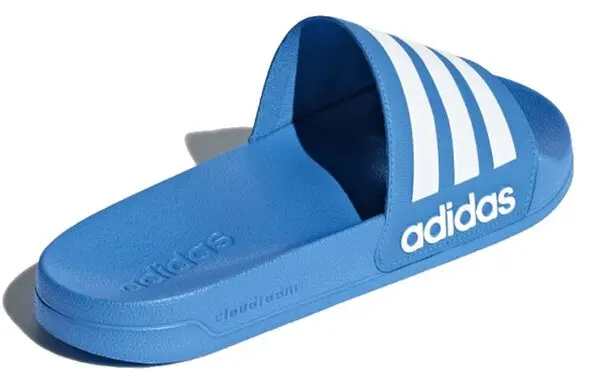 Adidas Adilette Shower Slides - Blue/white