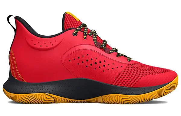 Under Armour Curry 3z6 Athletic Sneakers - Bolt Red/black