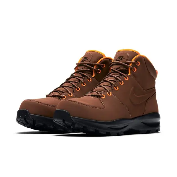Nike Manoa Leather High Top Boots - Brown